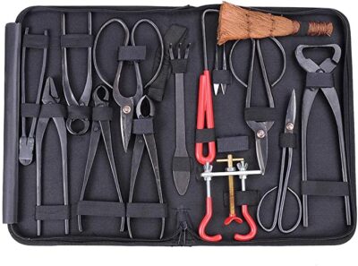 14 Piece Bonsai Tree Tool Kit/Set With Case - Bonsai2U